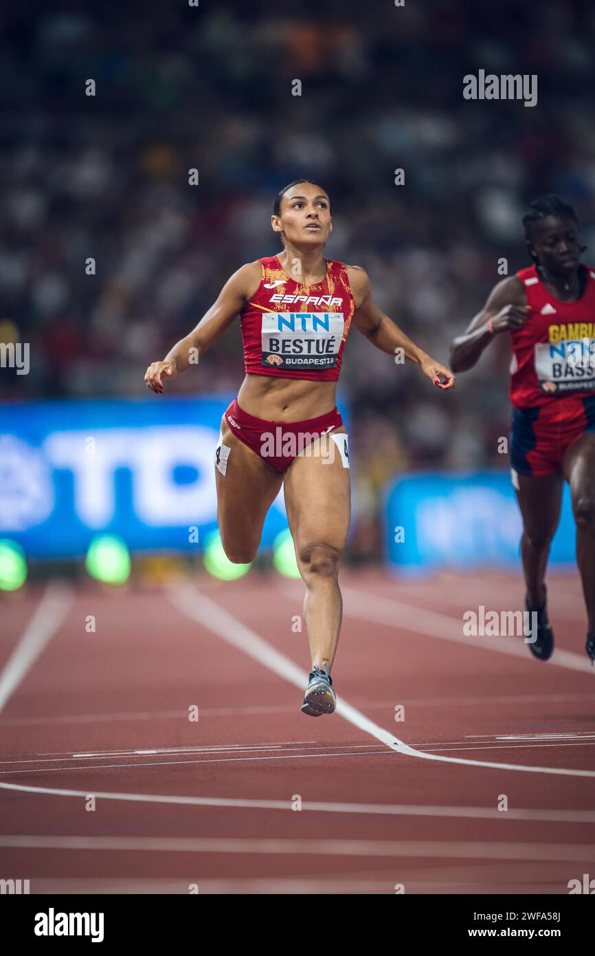 Jaël Bestué participating at the World Athletics Championships in ...