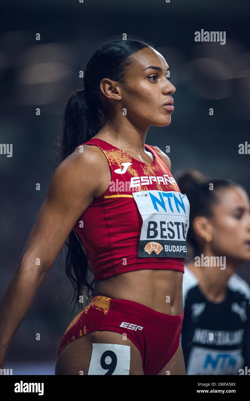 Jaël Bestué participating at the World Athletics Championships in ...