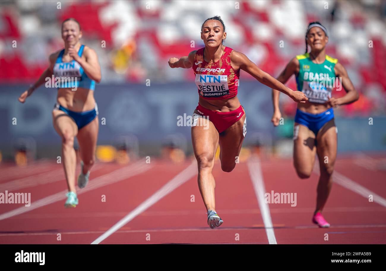 Jaël Bestué participating at the World Athletics Championships in ...