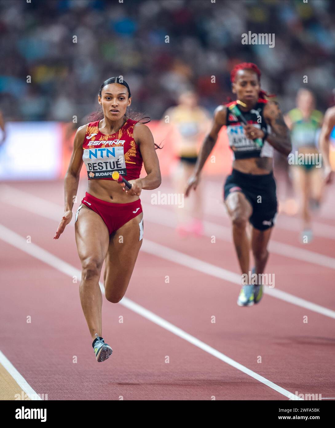 Jaël Bestué participating at the World Athletics Championships in ...