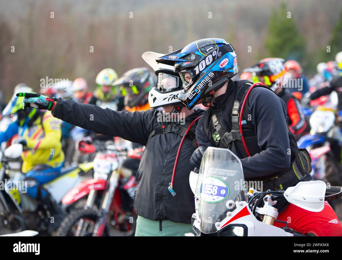 The Valleys Xtreme Enduro at Walters Arena in Neath, South Wales is ...