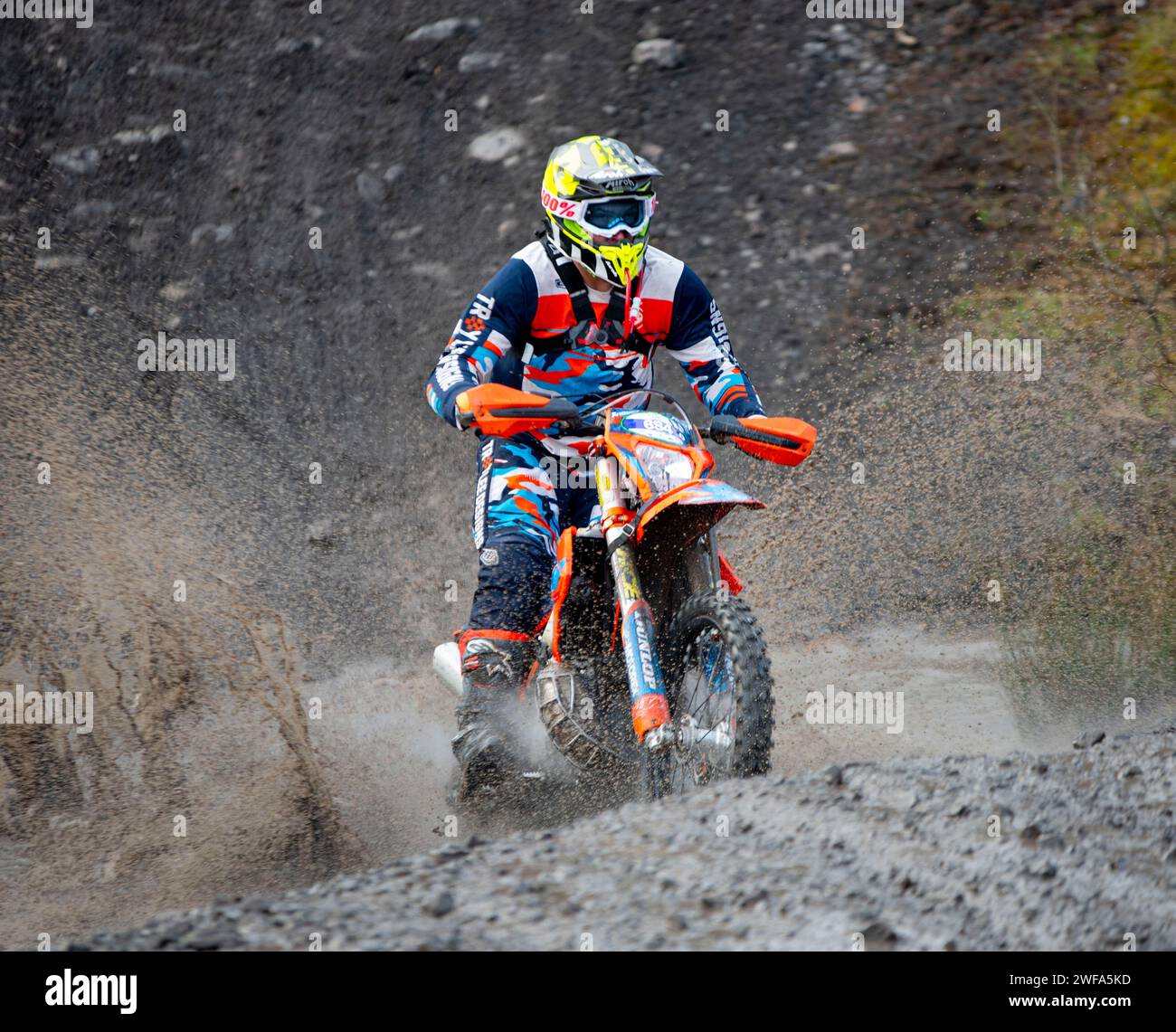 The Valleys Xtreme Enduro at Walters Arena in Neath, South Wales is ...