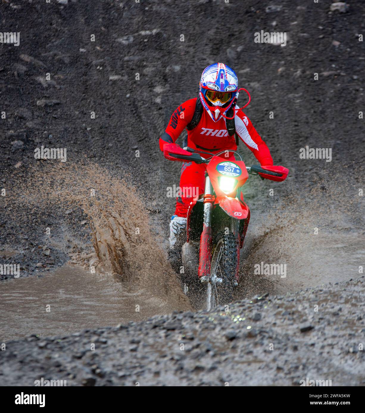 The Valleys Xtreme Enduro at Walters Arena in Neath, South Wales is ...