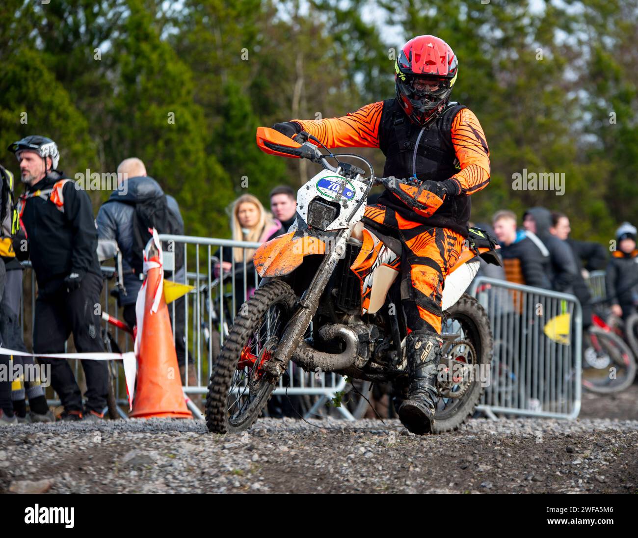 The Valleys Xtreme Enduro at Walters Arena in Neath, South Wales is ...