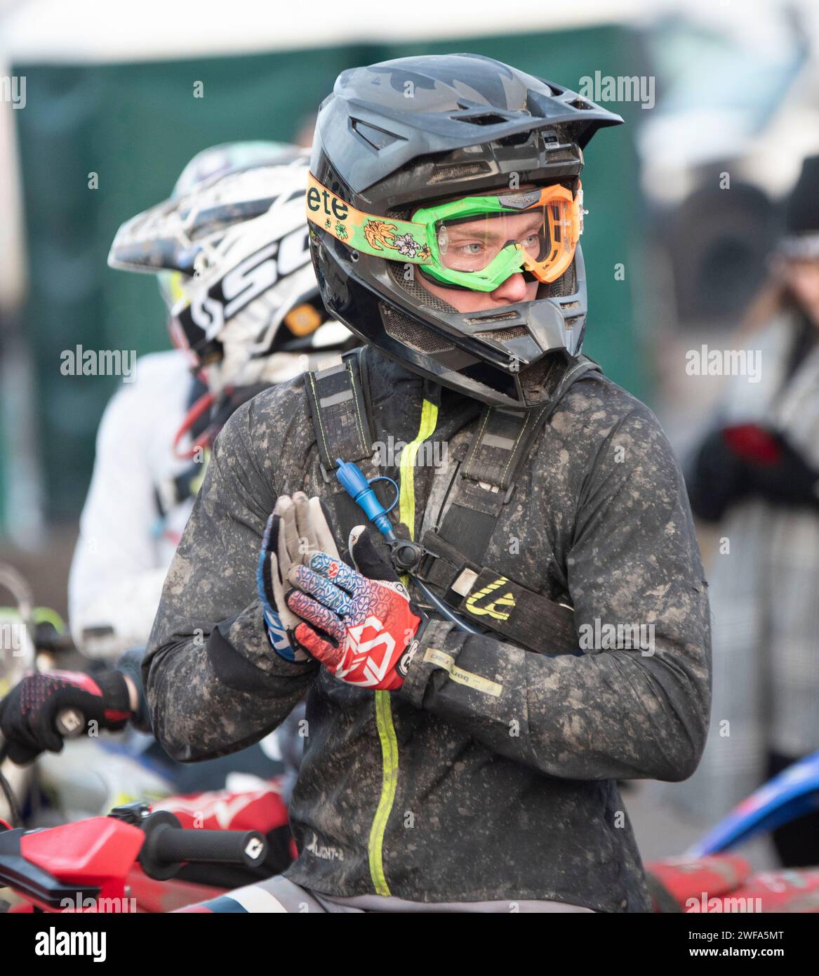 The Valleys Xtreme Enduro at Walters Arena in Neath, South Wales is ...
