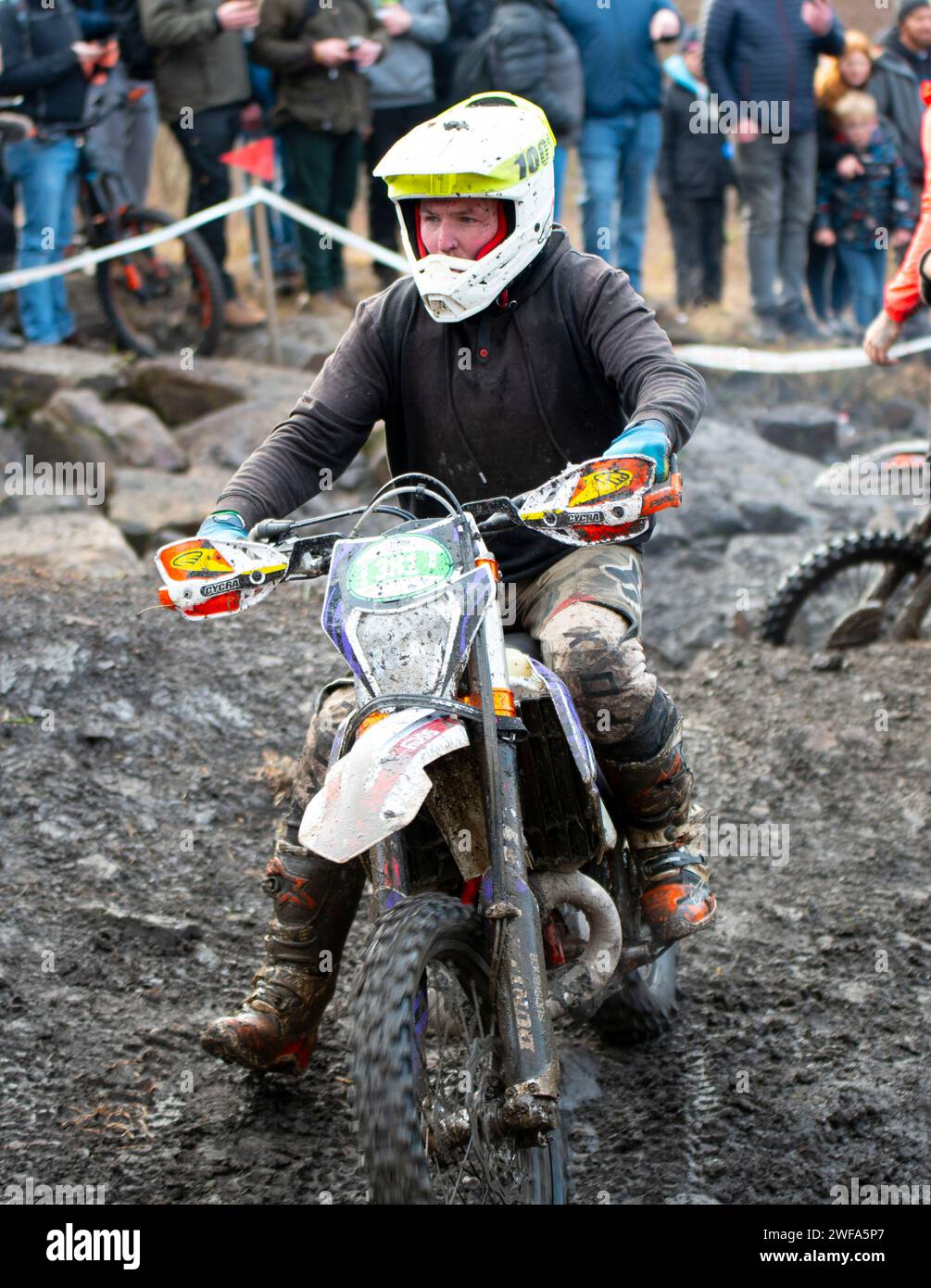 The Valleys Xtreme Enduro at Walters Arena in Neath, South Wales is ...