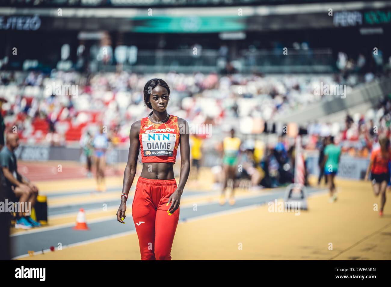 Fatima diame long jump hi-res stock photography and images - Alamy