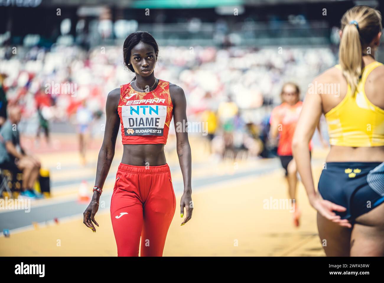 Fatima diame long jump hi-res stock photography and images - Alamy
