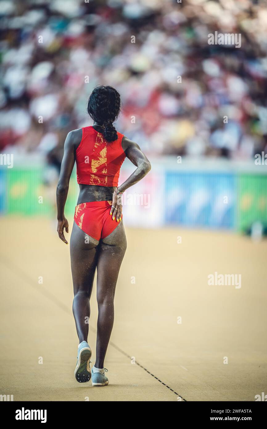 Fatima diame long jump hi-res stock photography and images - Alamy