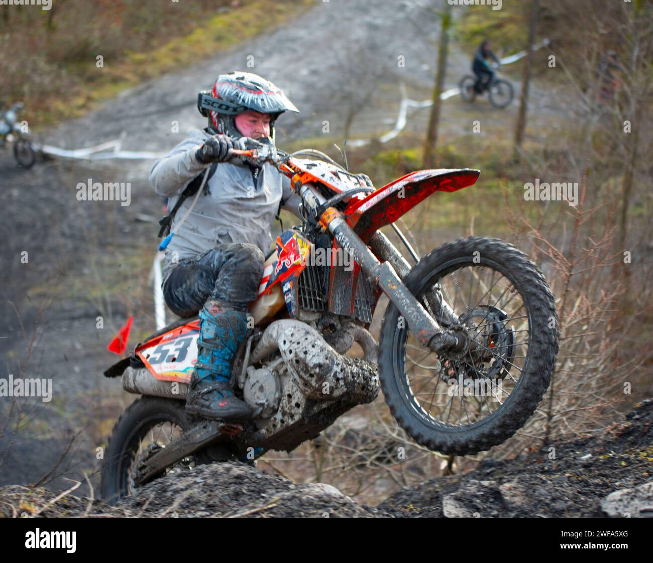 The Valleys Xtreme Enduro at Walters Arena in Neath, South Wales is ...