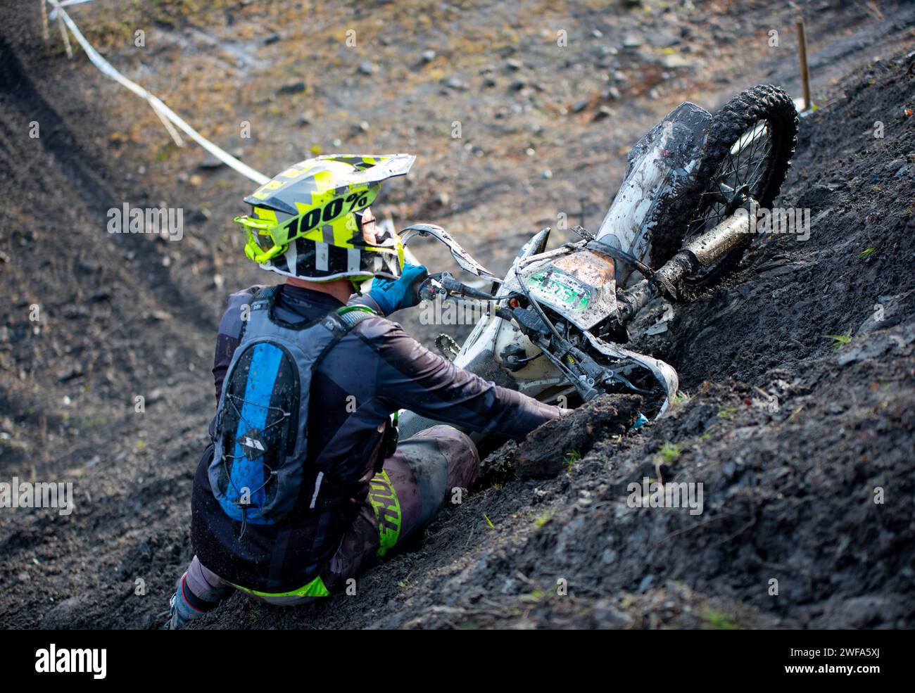 The Valleys Xtreme Enduro at Walters Arena in Neath, South Wales is ...