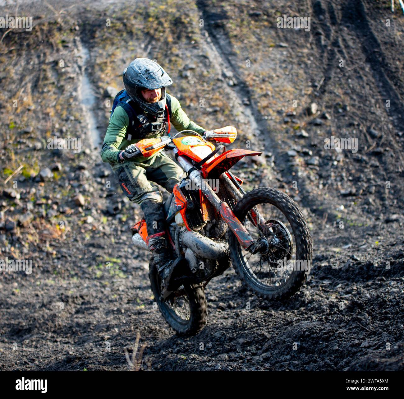 The Valleys Xtreme Enduro at Walters Arena in Neath, South Wales is ...