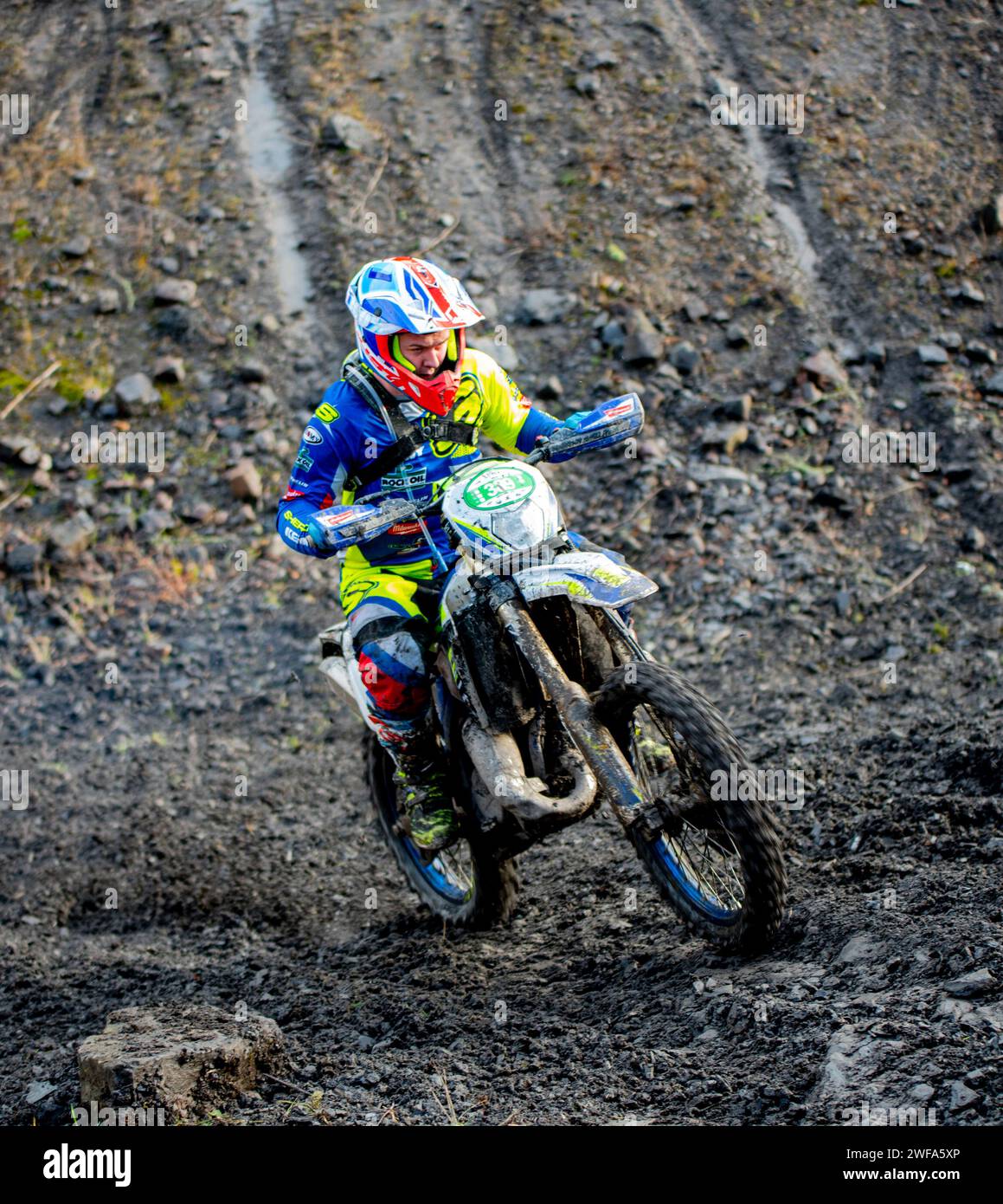 The Valleys Xtreme Enduro at Walters Arena in Neath, South Wales is ...