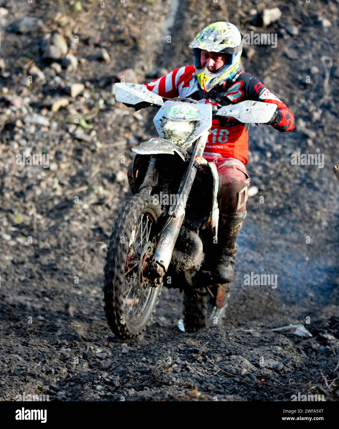 The Valleys Xtreme Enduro at Walters Arena in Neath, South Wales is ...