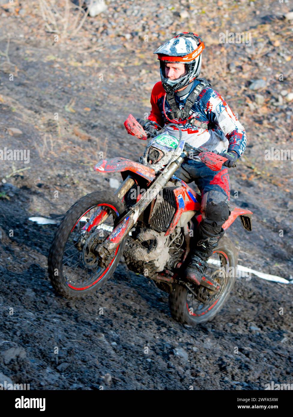 The Valleys Xtreme Enduro at Walters Arena in Neath, South Wales is ...