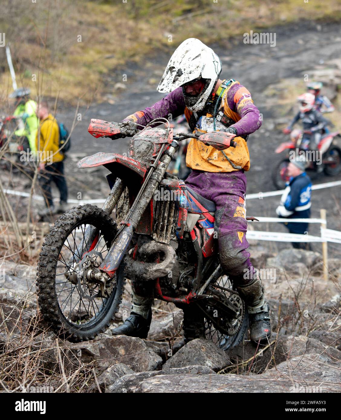 The Valleys Xtreme Enduro at Walters Arena in Neath, South Wales is ...