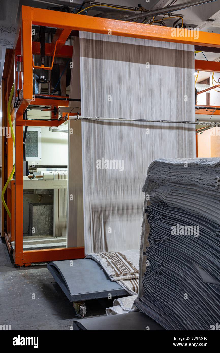 Synthetic fiber production hi-res stock photography and images - Alamy