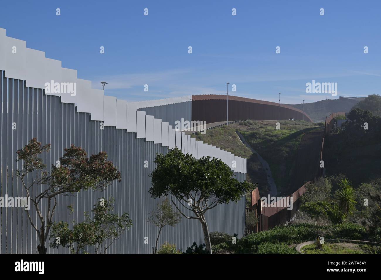 Tijuana, Baja California, Mexico. 29th Jan, 2024. The Playas de Tijuana ...