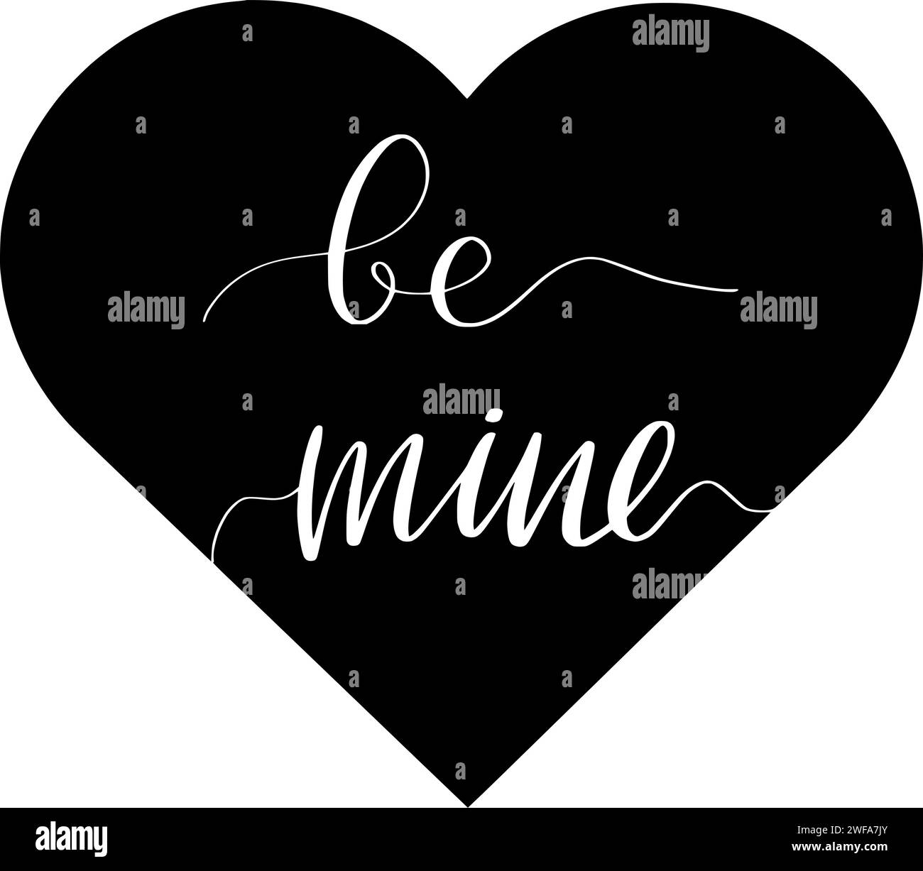 happy illustration love silhouette text logo valentine icon day outline ...