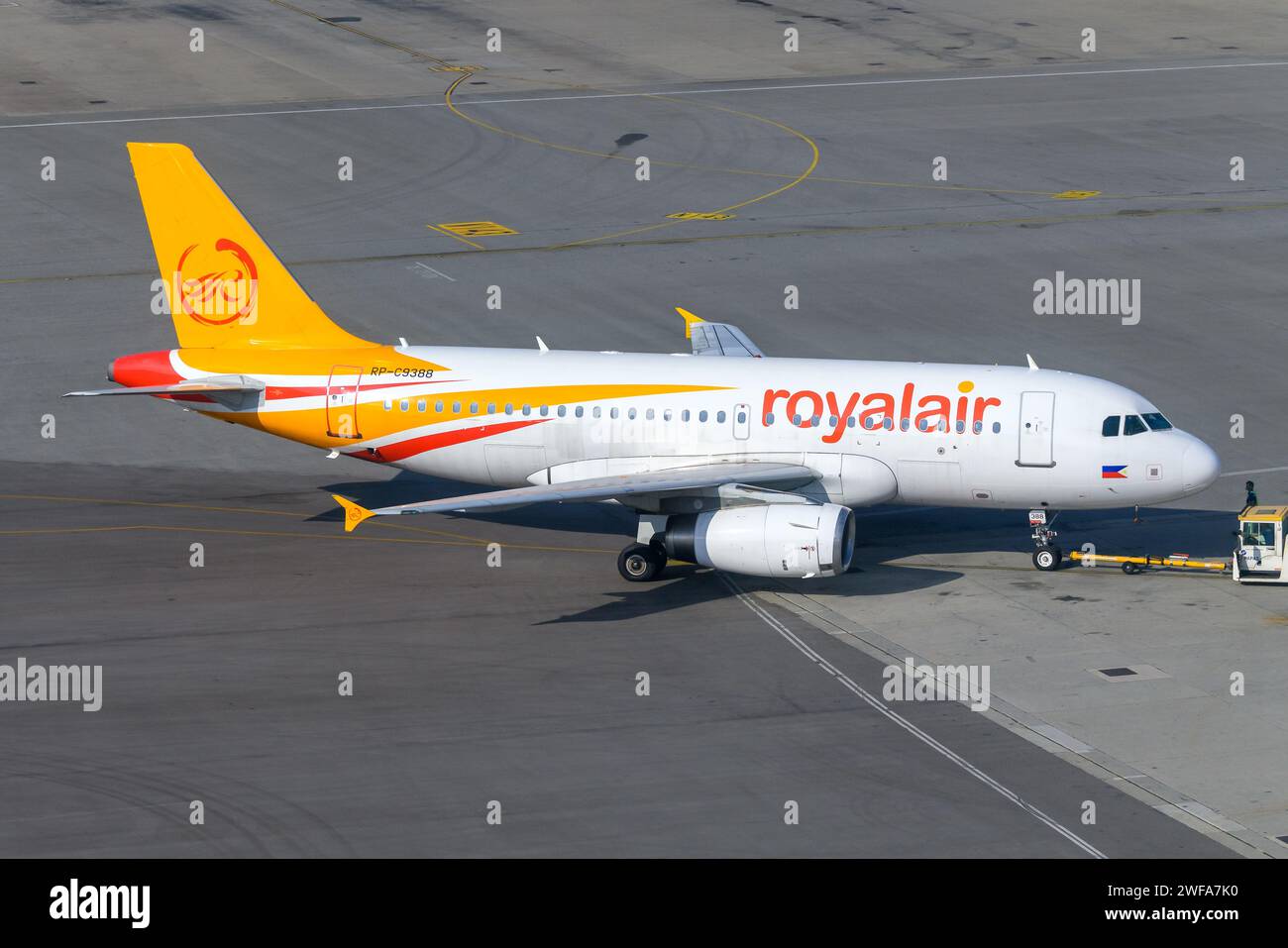 Royal Air Philippines Airbus A319 aircraft. Airplane A319 of RoyalAir ...