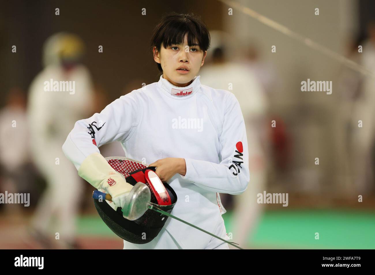 Doha, Qatar. 29th Jan, 2024. Ruka Narita (JPN) Fencing : FIE Fencing ...
