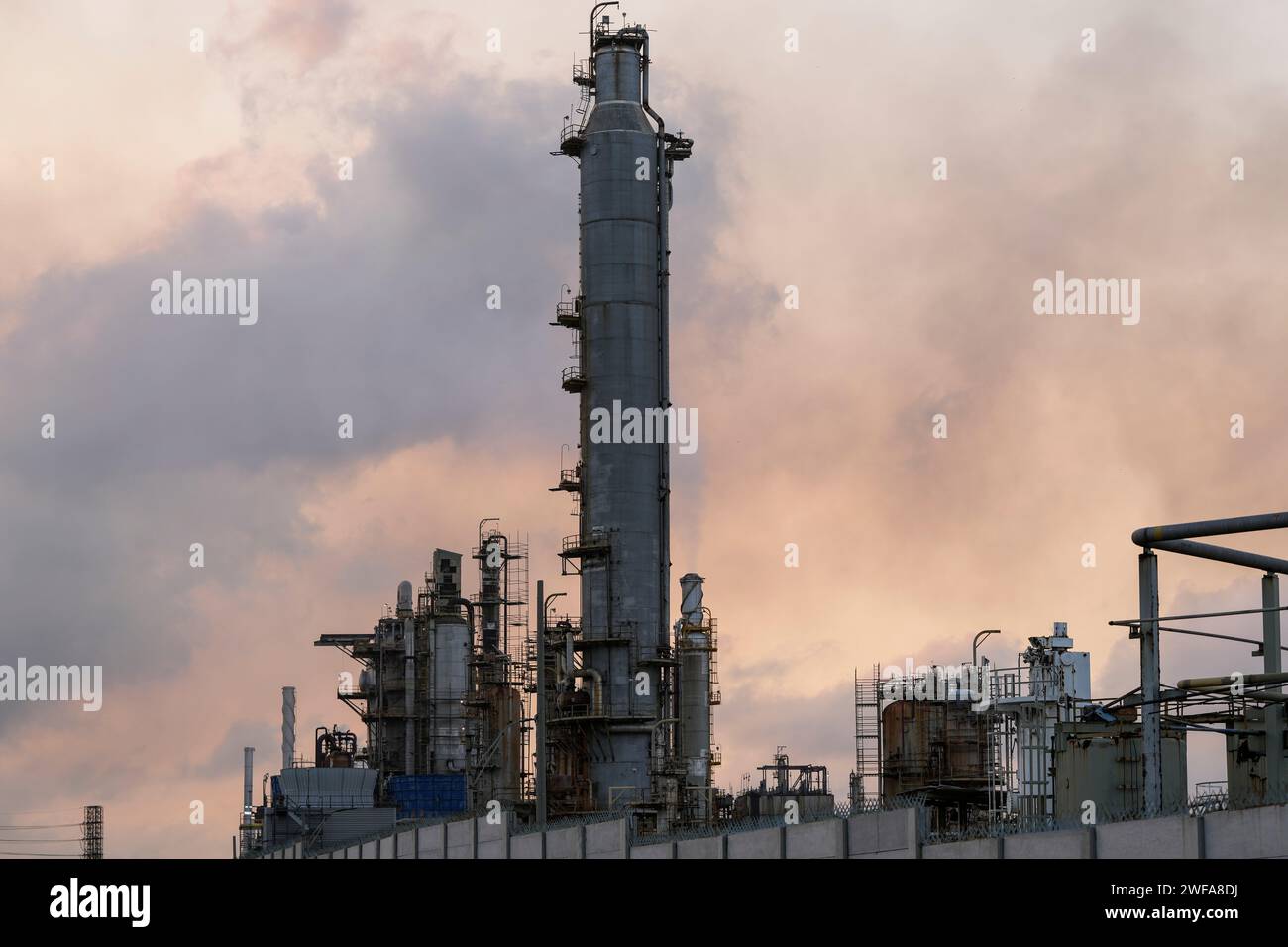 Units of El Palito refinery near Puerto Cabello, Venezuela, Monday, Jan. 29, 2024. (AP Photo ...
