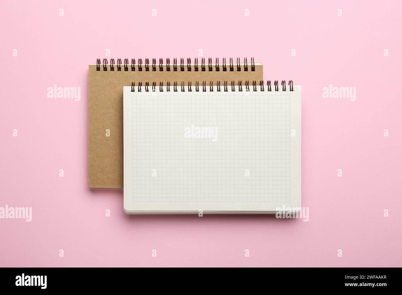 Notebook mockup two notebooks hi-res stock photography and images - Alamy