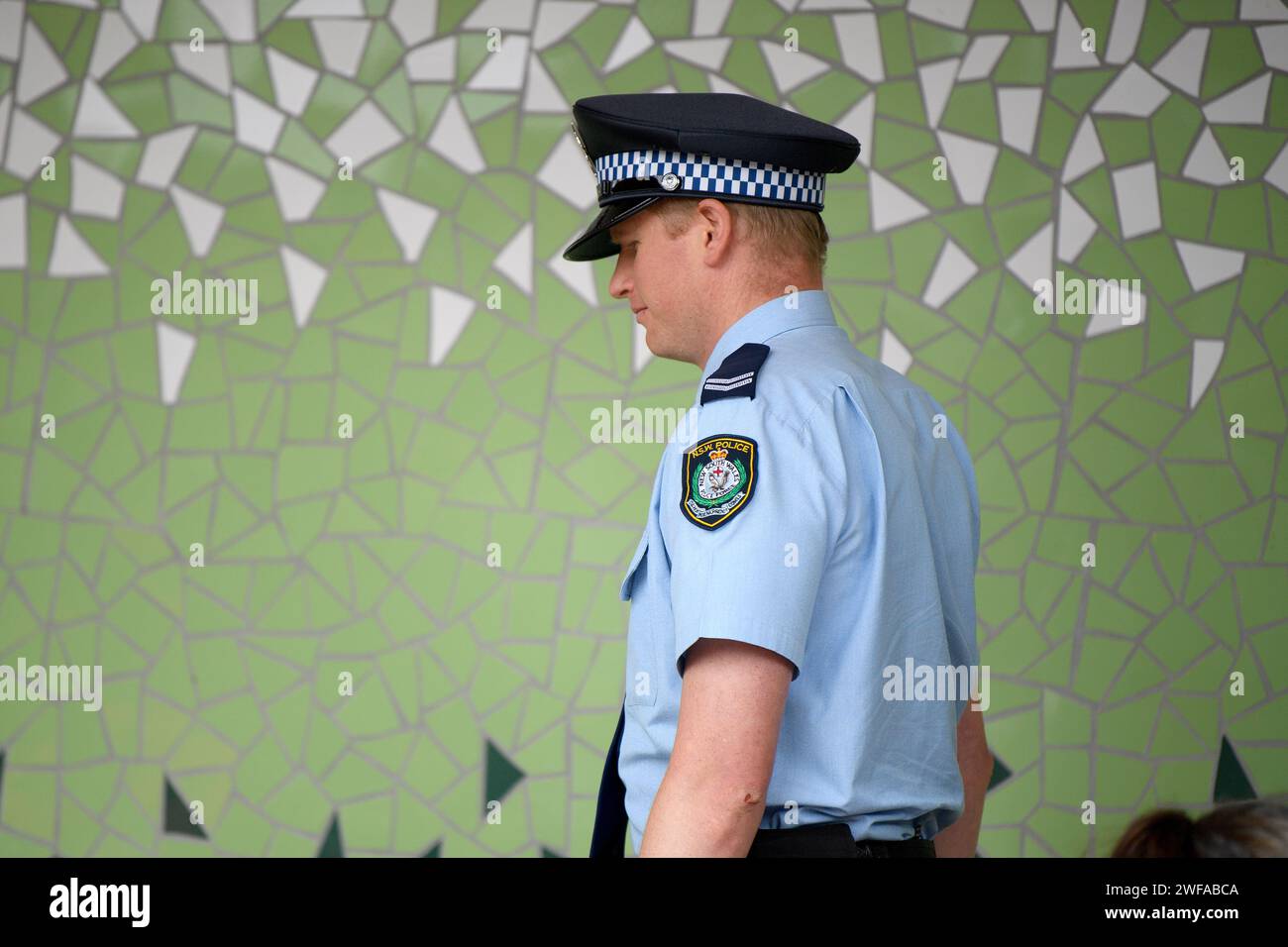 Sydney, Australia. 30th Jan, 2024. NSW Srg Benedict Bryant departs after the Inquest into the ...