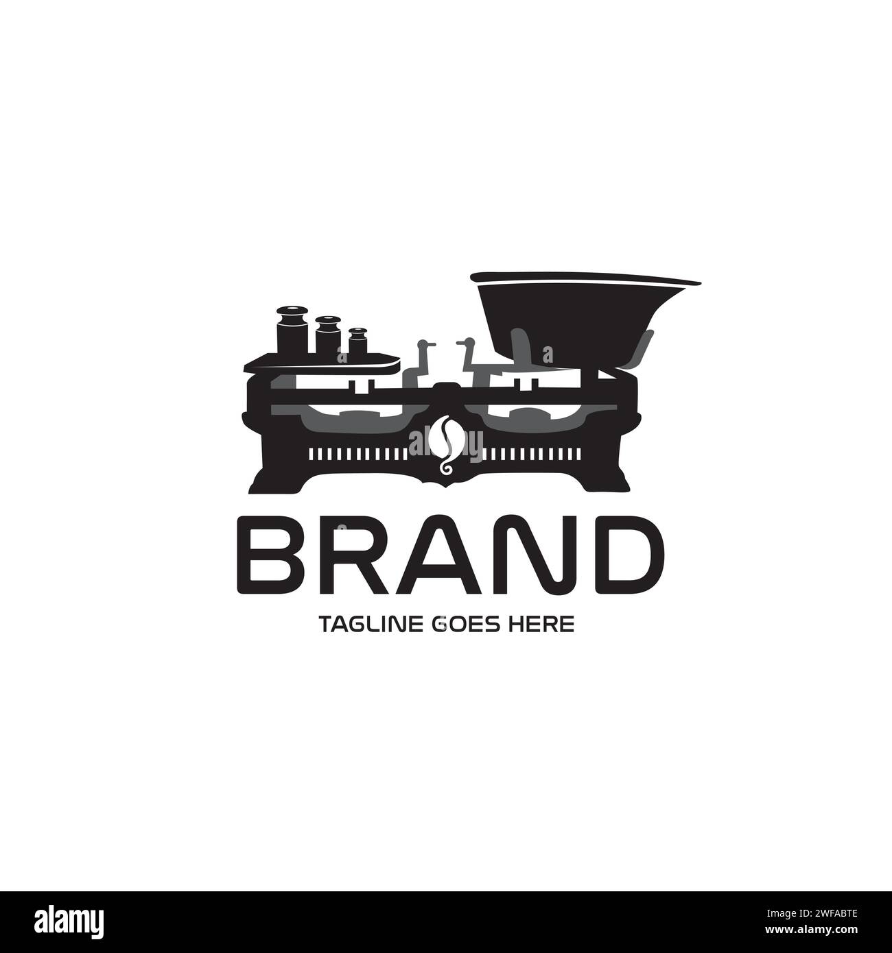 Coffee machine icon outline Stock Vector Images - Alamy