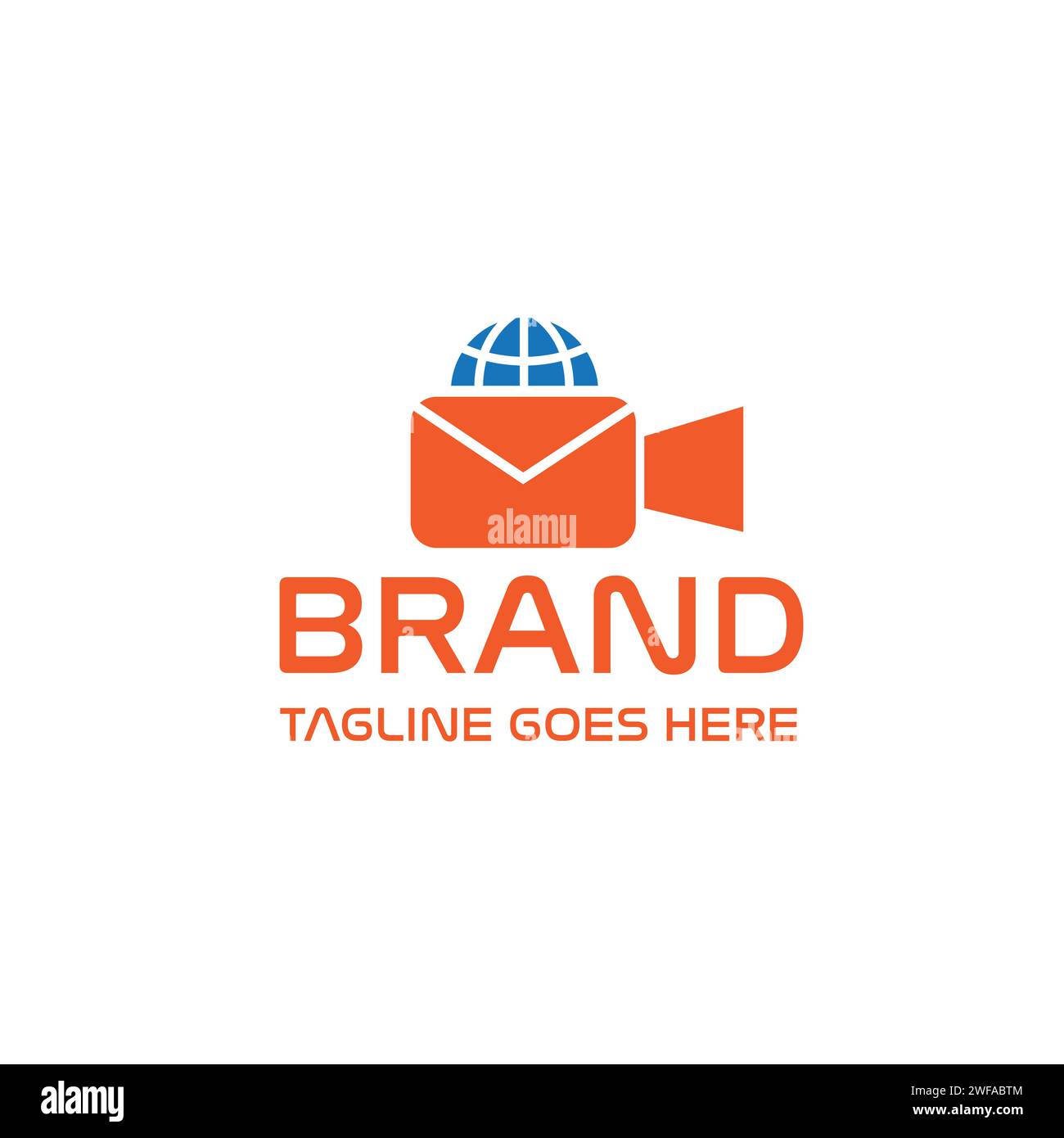 seamless video message logo design vector Stock Vector Image & Art - Alamy