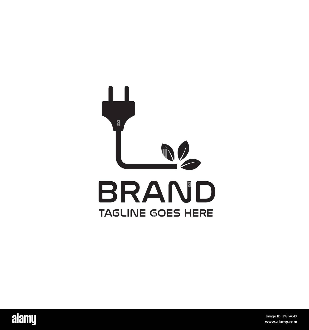 Electricity cable safety information Stock Vector Images - Alamy