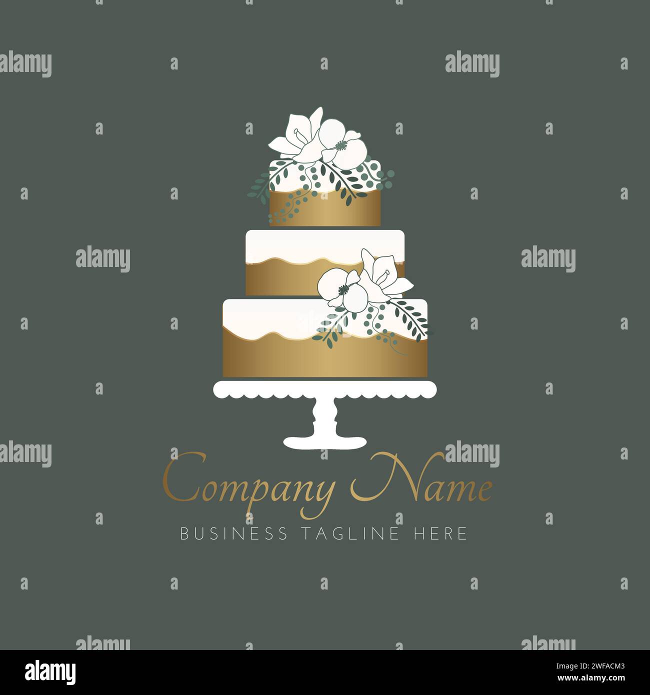 Green frosting Stock Vector Images - Alamy