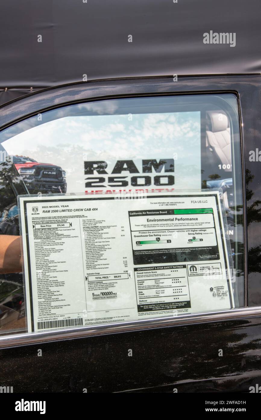 Dodge ram logo hi-res stock photography and images - Alamy