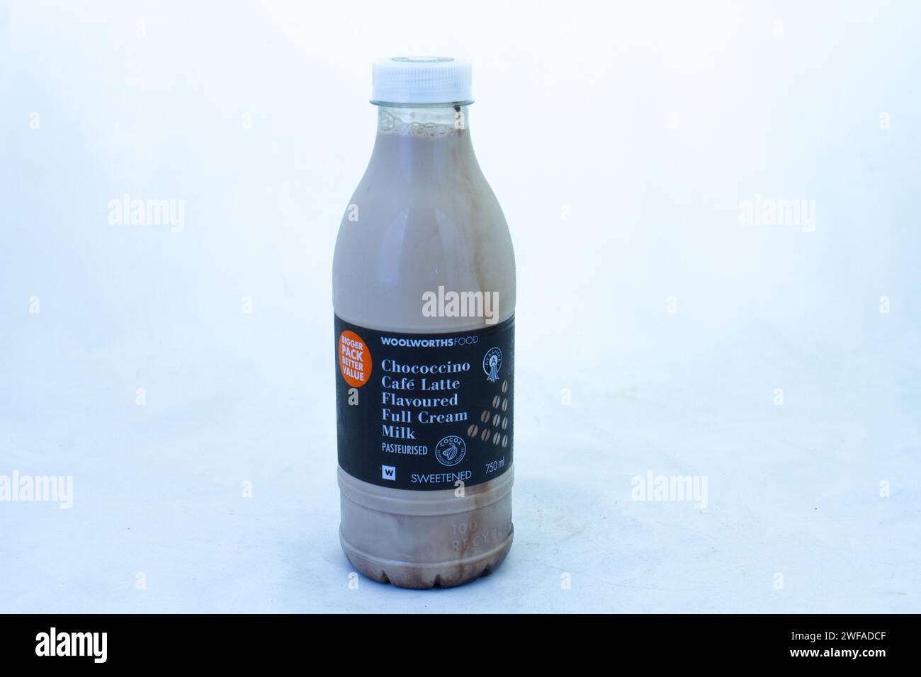 Johannesburg, South Africa - chocolate cafe latte flavoured milk from ...