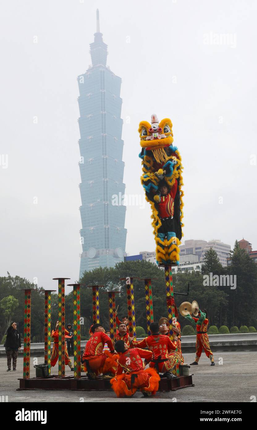 **CHINESE MAINLAND, HONG KONG, MACAU AND TAIWAN OUT** People perform ...