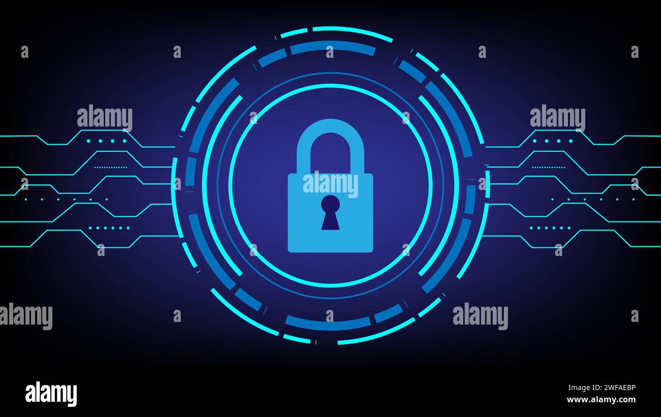Technology Security Network Protection Background Stock Vector Stock Vector Image And Art Alamy