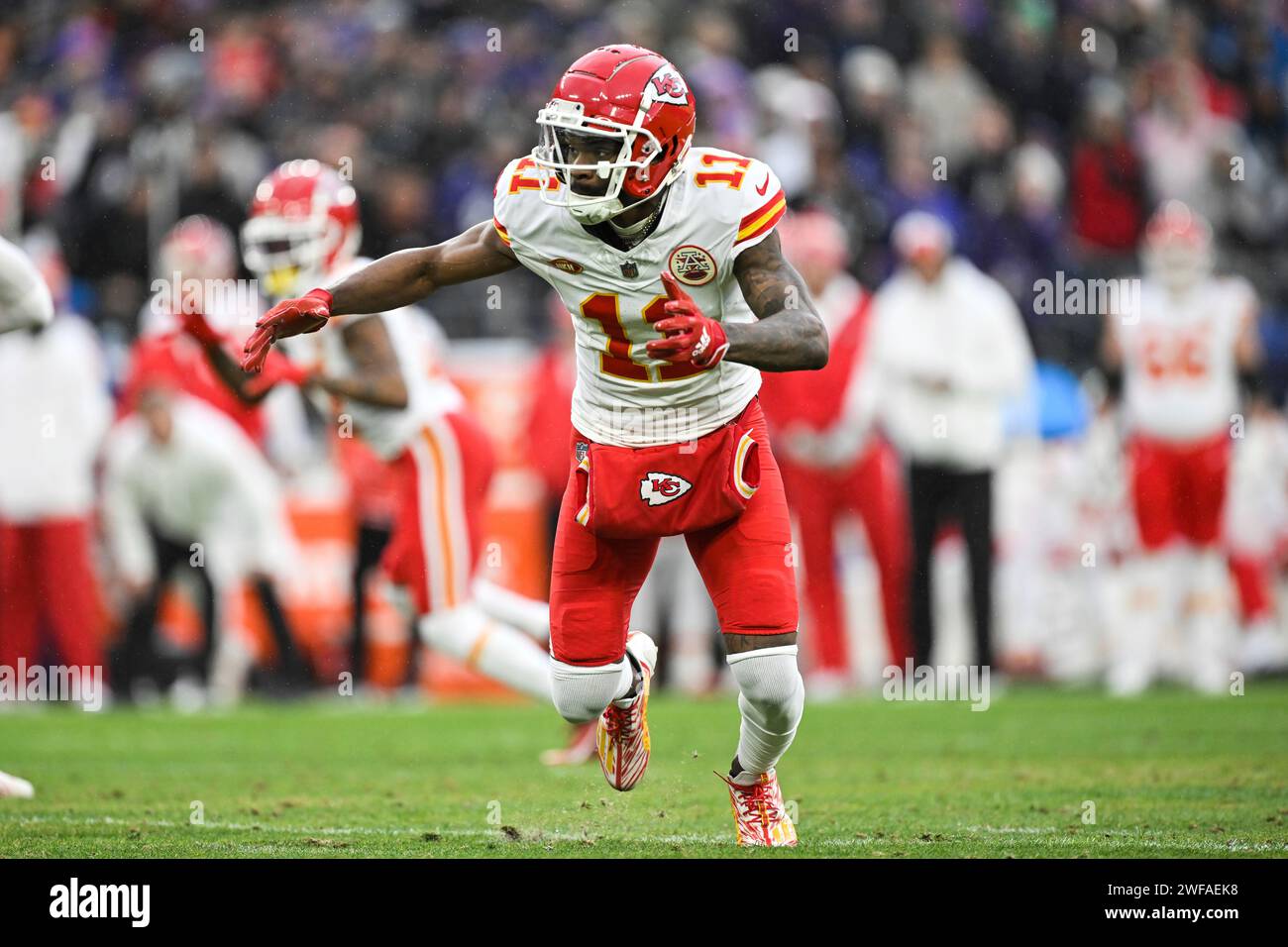 Kansas City Chiefs wide receiver Marquez Valdes-Scantling (11) in ...