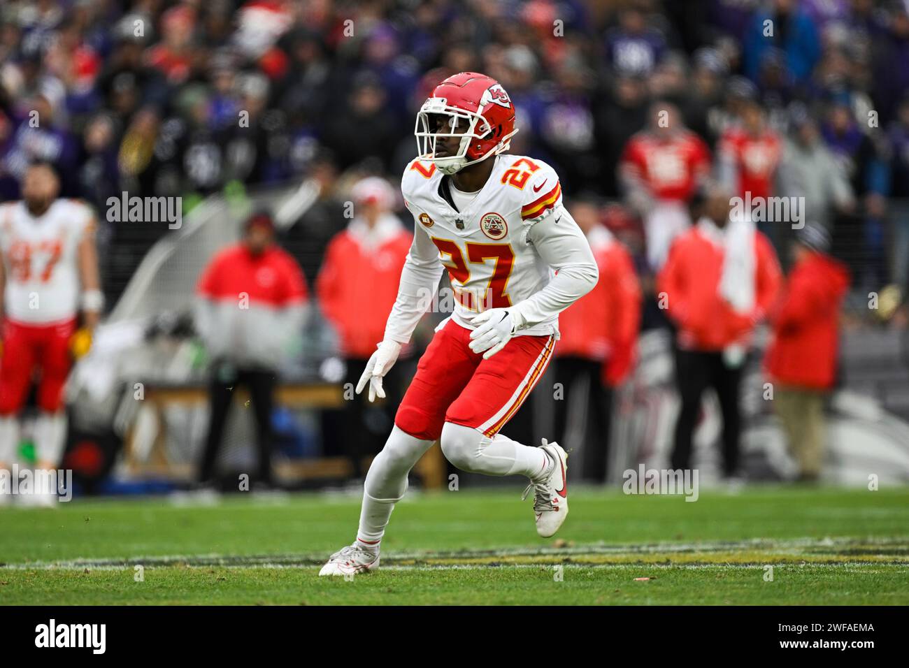 Kansas City Chiefs safety Chamarri Conner (27) in action during the ...