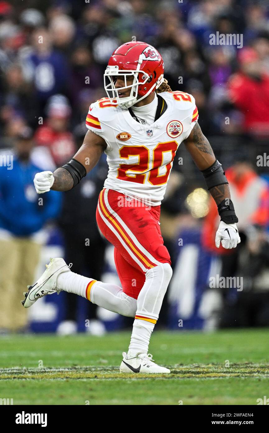 Kansas City Chiefs safety Justin Reid (20) in action during the first ...