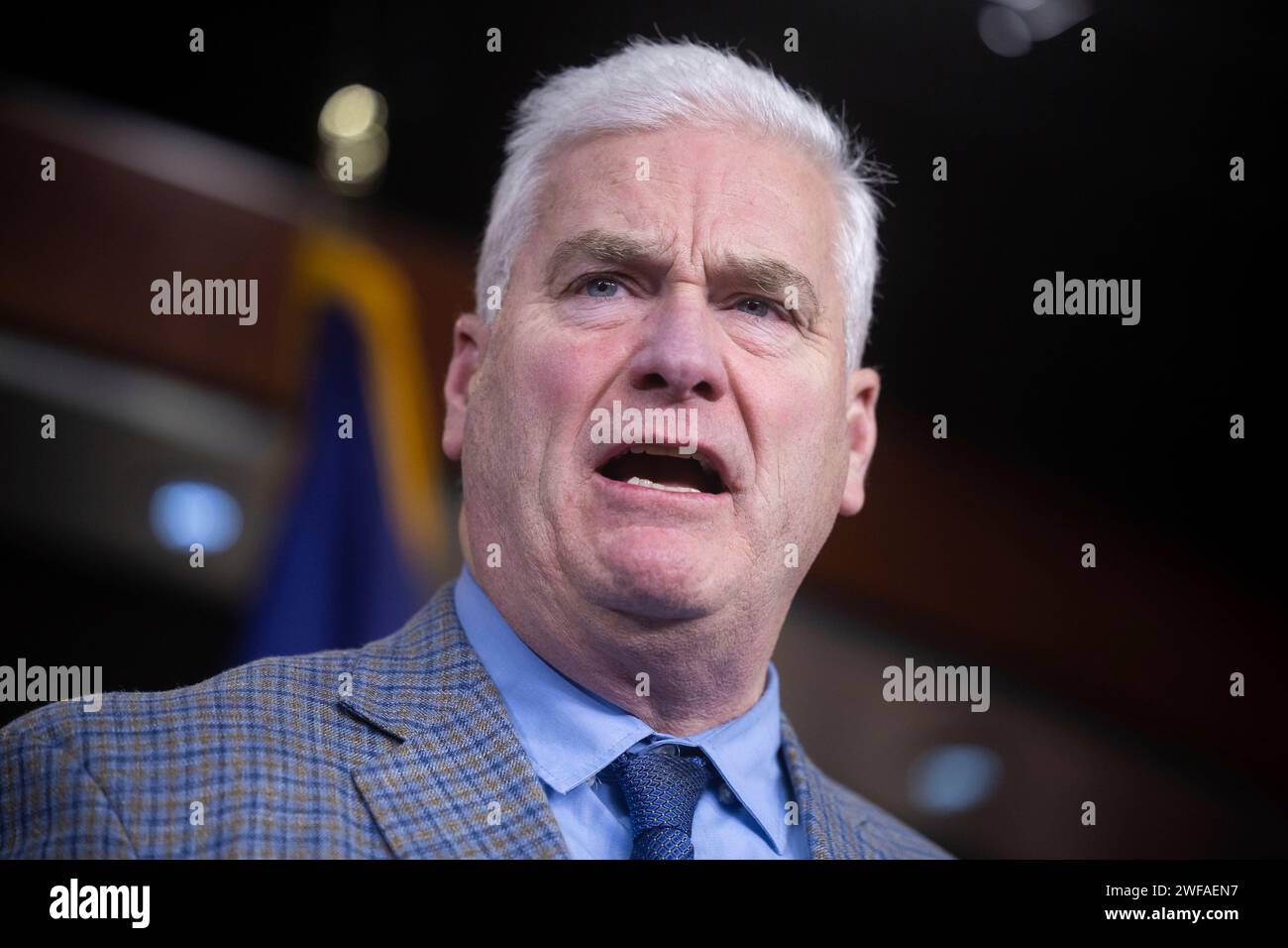 Rep. Tom Emmer (R-Minn.) speaks during a press conference on the U.S ...
