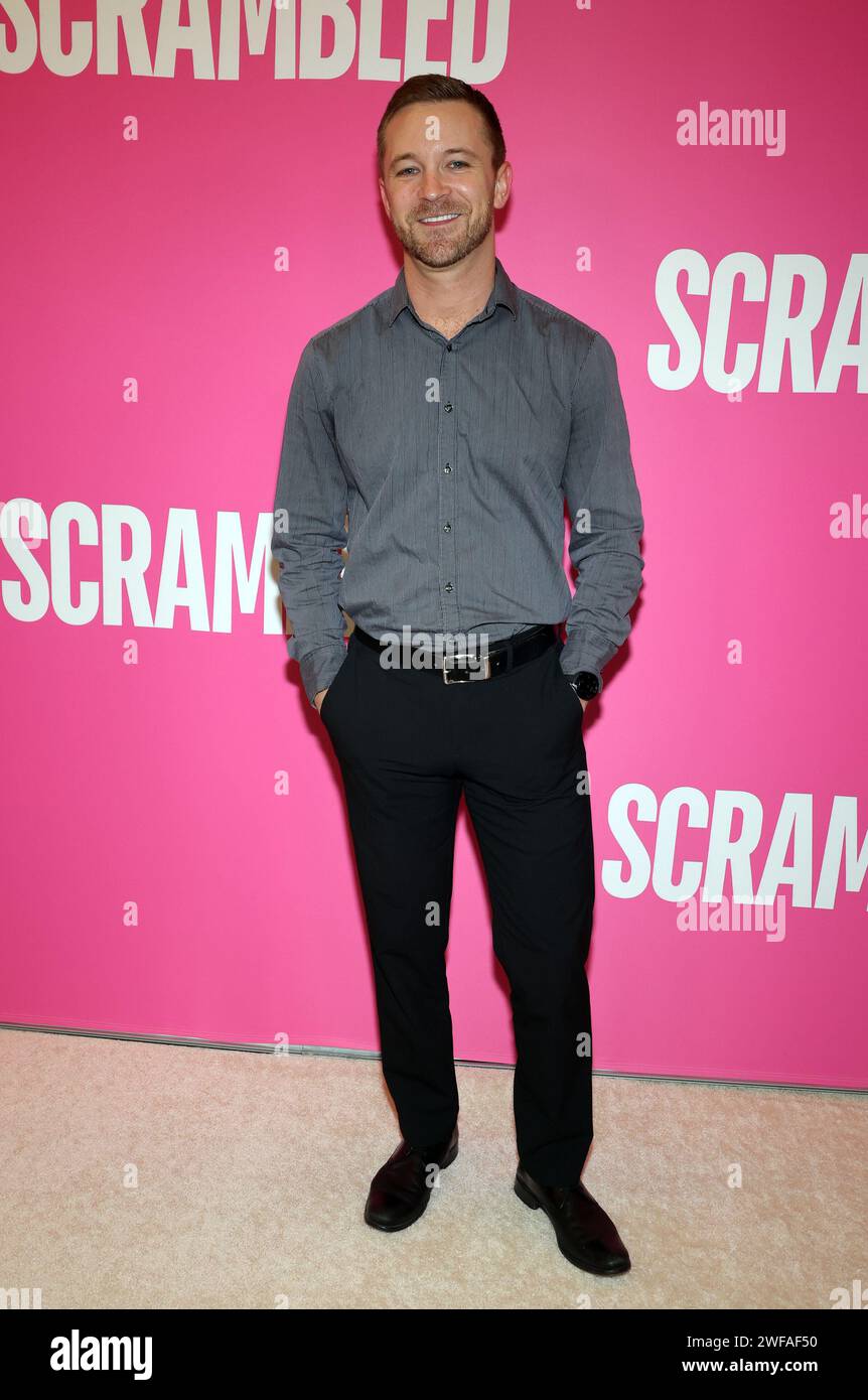 Los Angeles, Ca. 29th Jan, 2024. Michael Welch at the 'Scrambled ...
