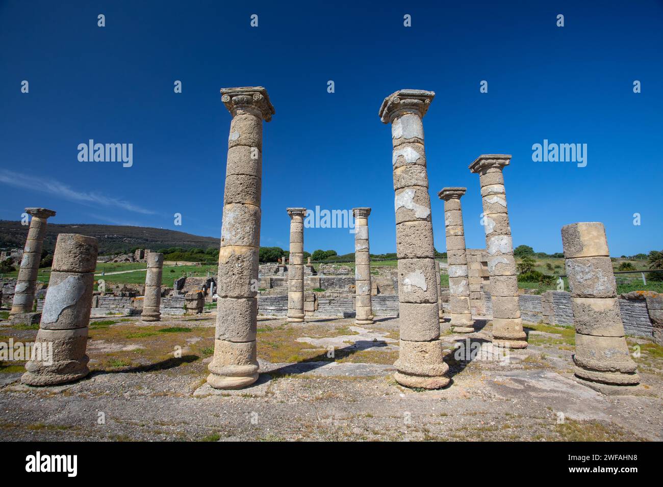 Bolonia, Roman city of Baelo Claudia from the first century Spain Stock ...