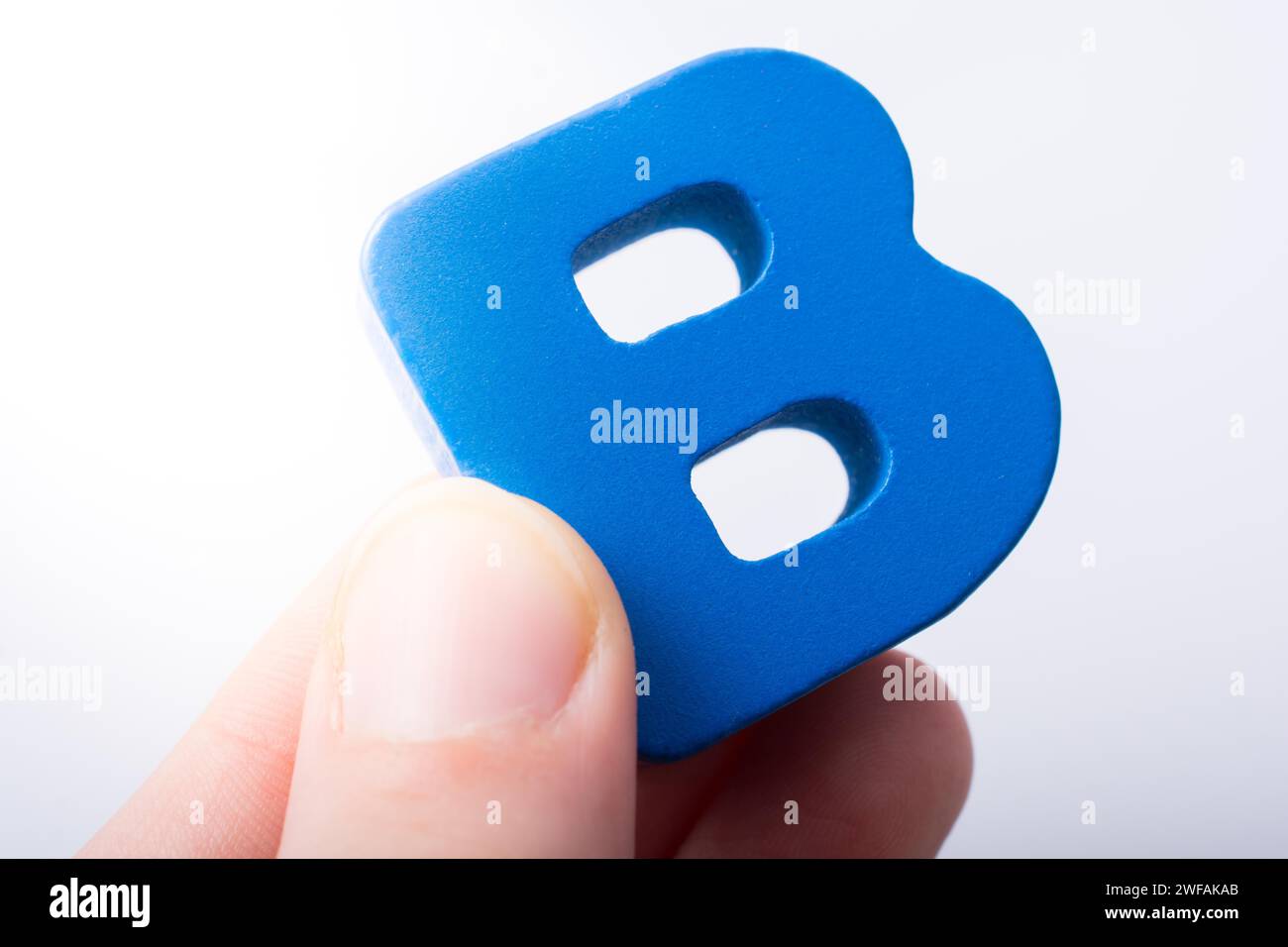Letter cube of B of Alphabet made of wood Stock Photo - Alamy