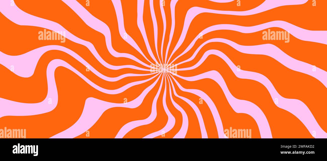 Trippy burst lines background. Psychedelic wavy stripes wallpaper ...