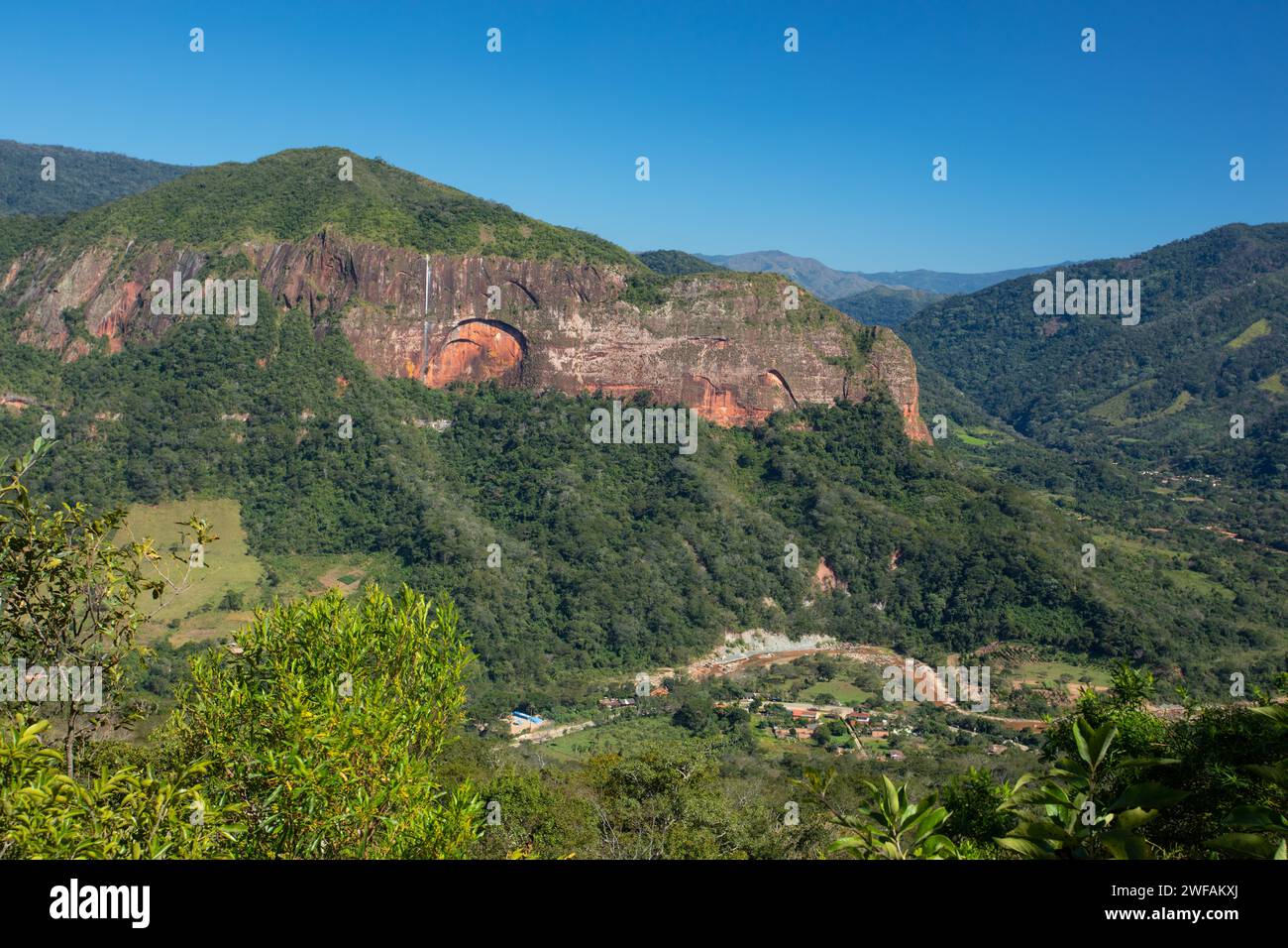 Landscape near Amboro National Park Bolivia Stock Photo - Alamy