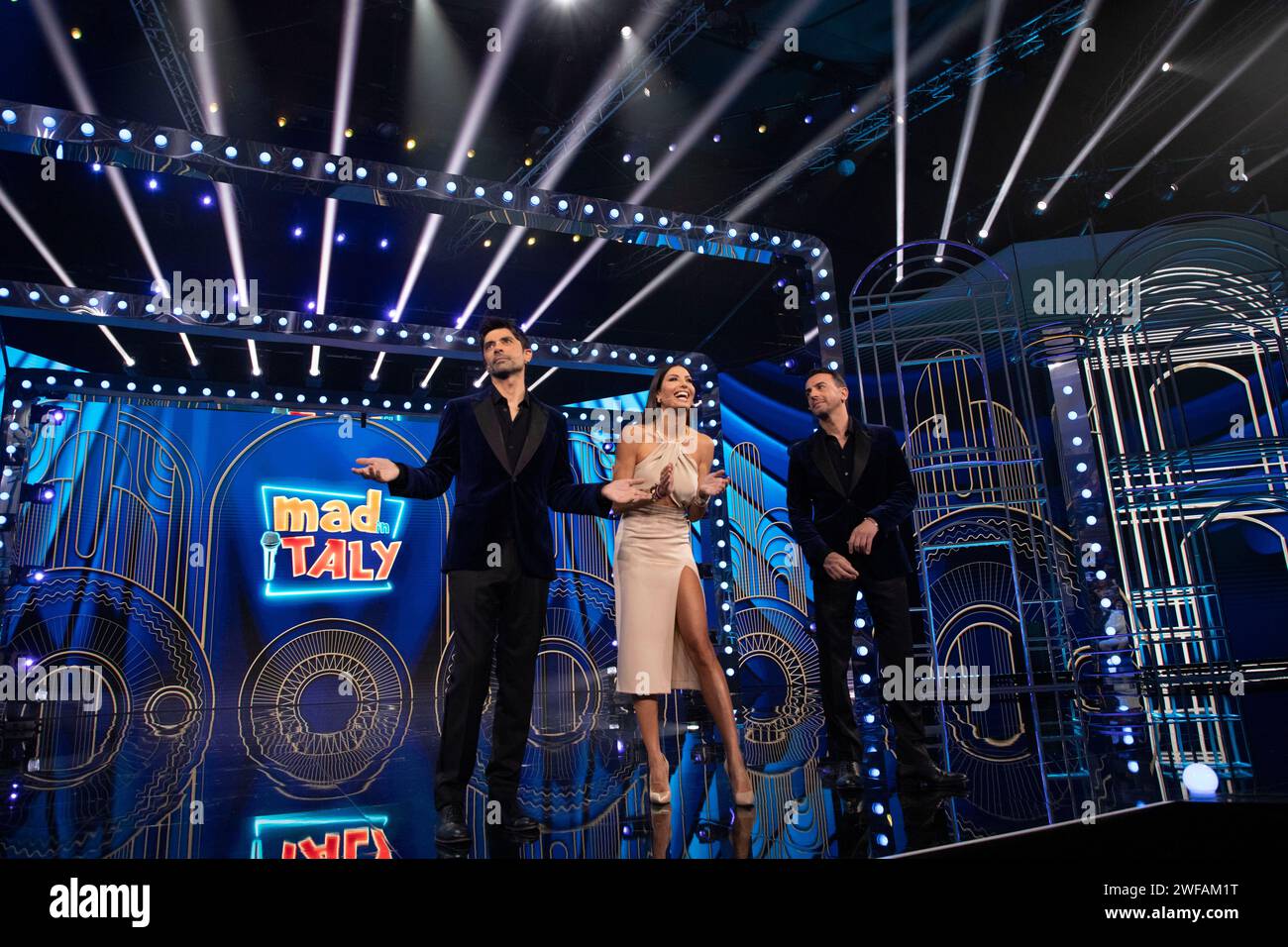 Elisabetta Gregoraci, Rosario Morra and Luigi Esposito (Gigi e Ross ...