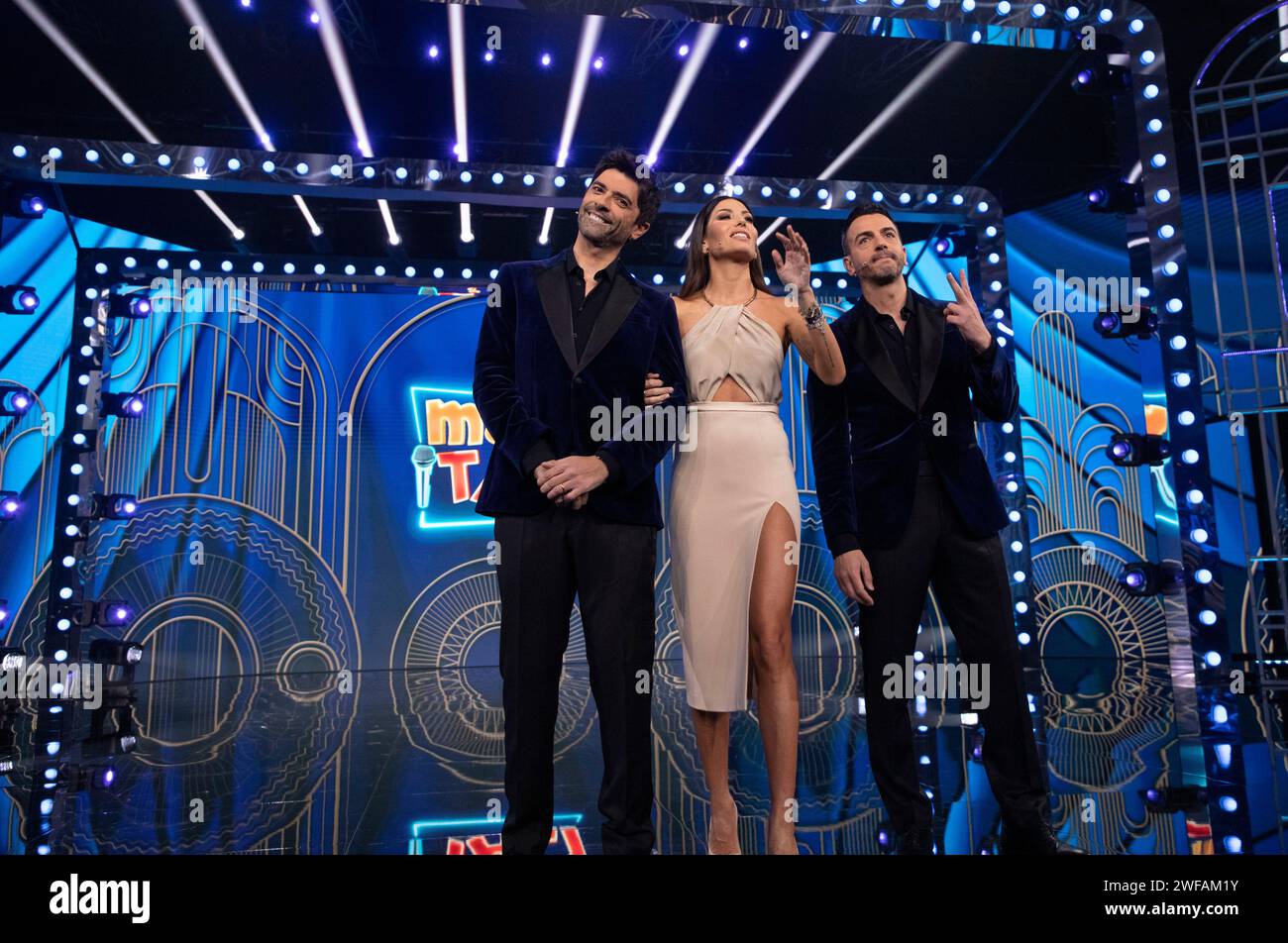 Elisabetta Gregoraci, Rosario Morra and Luigi Esposito (Gigi e Ross ...