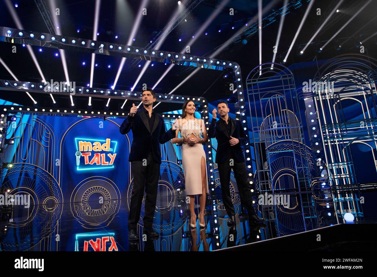 Elisabetta Gregoraci, Rosario Morra and Luigi Esposito (Gigi e Ross ...