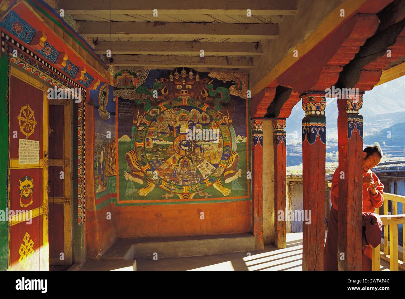 Tibetan buddha painting hi-res stock photography and images - Alamy
