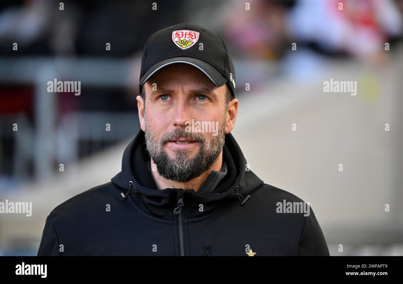 Portrait Coach Sebastian Hoeness VfB Stuttgart MHPArena, MHP Arena ...
